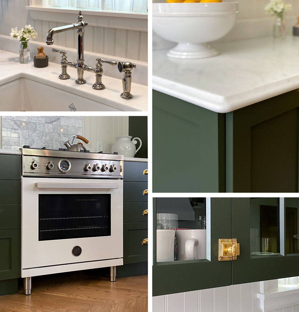 Vintage Colonial Meets Parisian Café | McGuire + Co. Kitchen & Bath